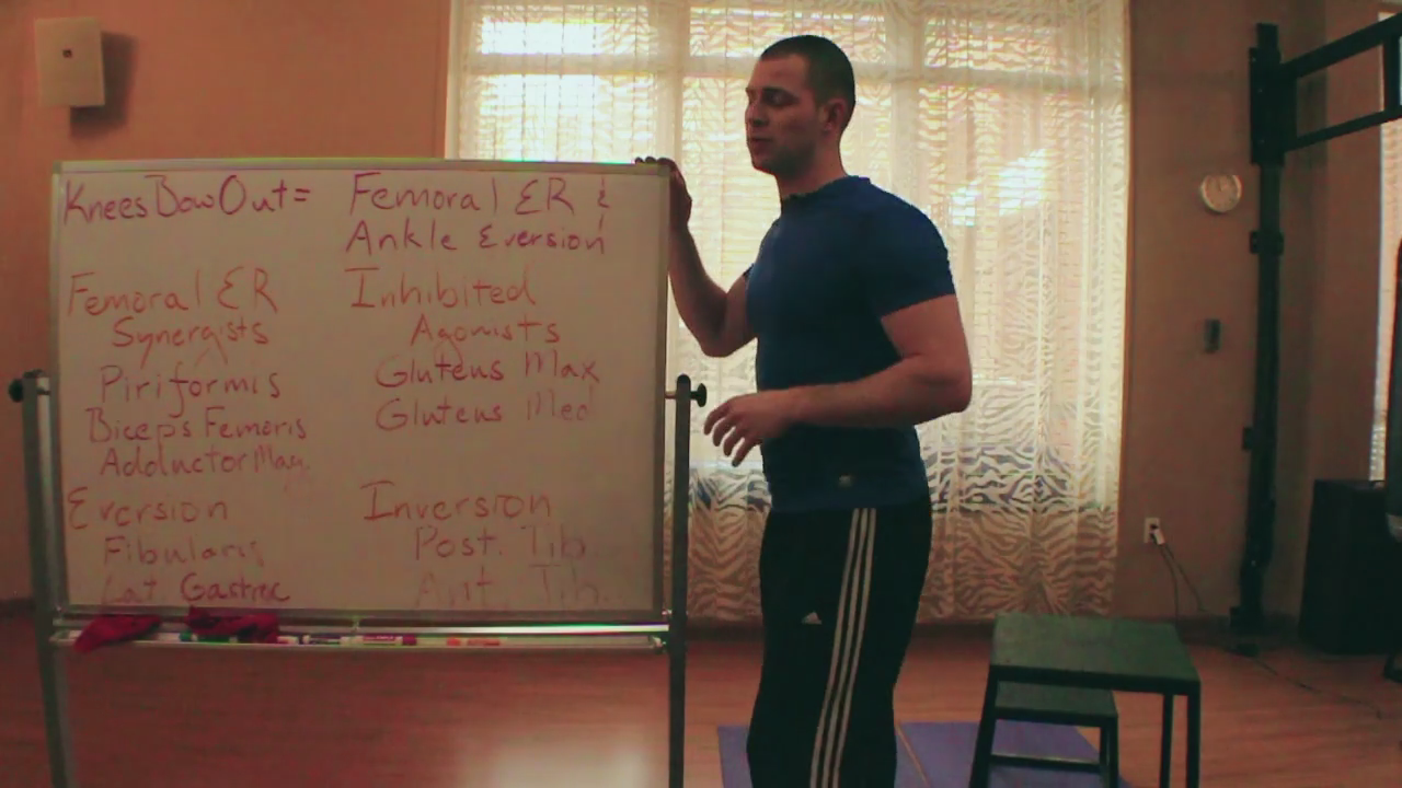 Overhead Squat Assessment 7 - Knees Bow Out - Brookbush Institute