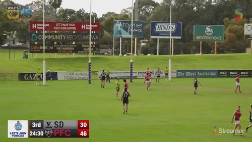 COLBY MCDONALD kicks his 3!