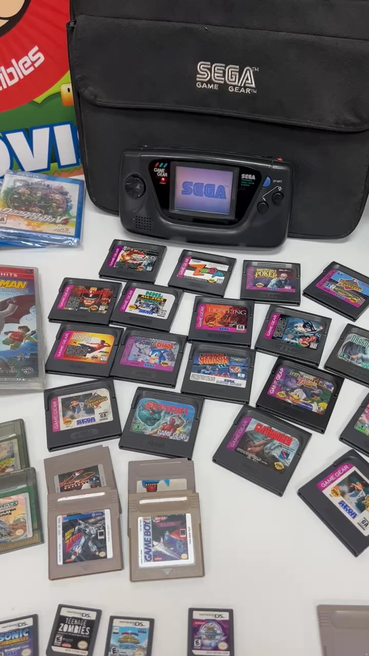 Whatnot - HANDHELD GAMES!!! PSP Vita GameGear GameBoy GBA GBC ...