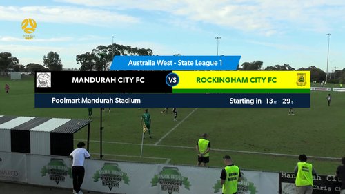Replay: Mandurah City FC vs Rockingham City (Round 11)