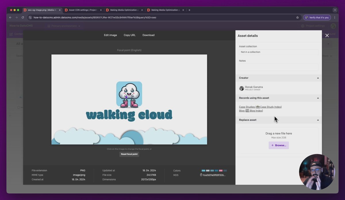 Understanding the Media Area in DatoCMS — DatoCMS