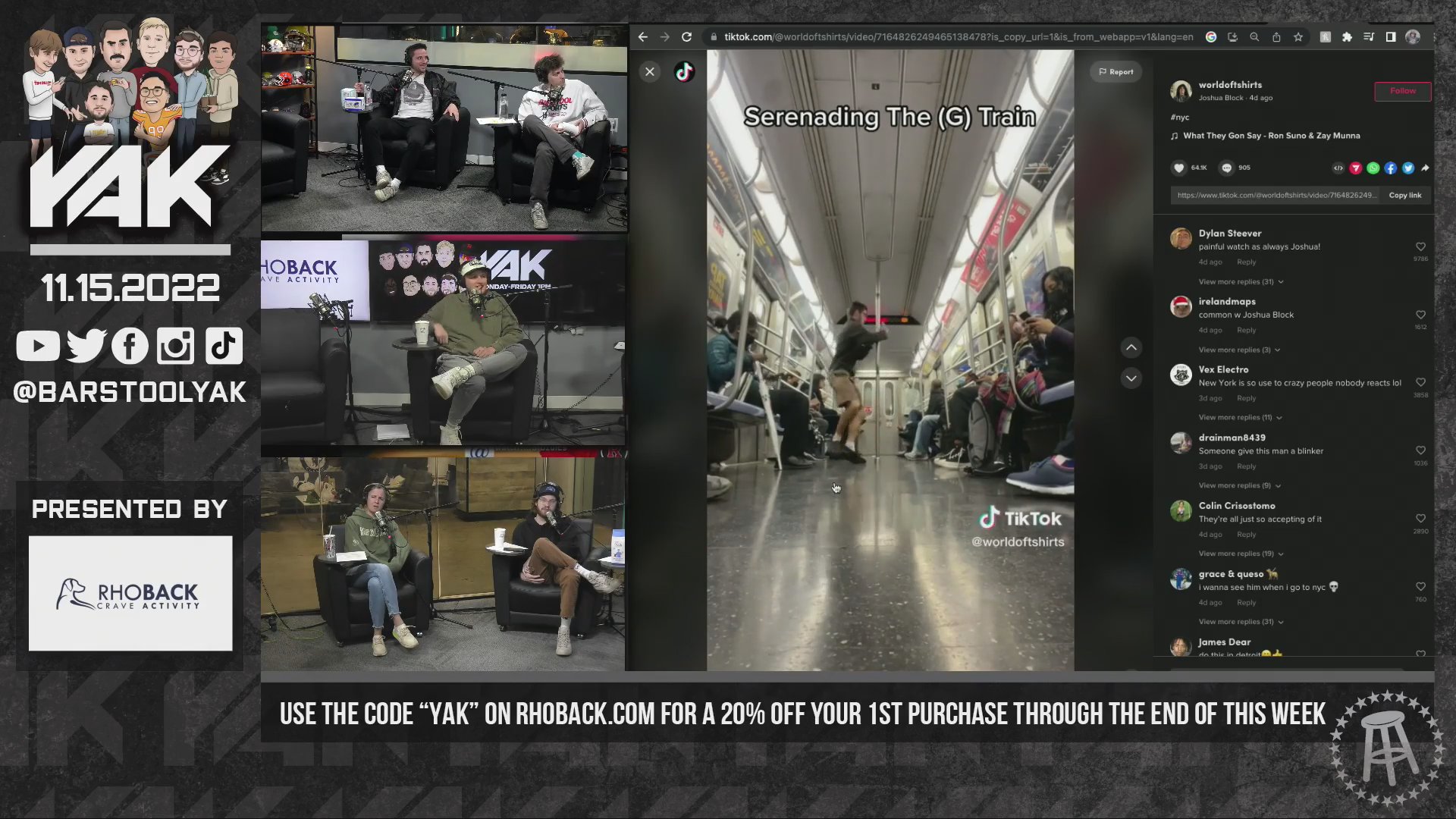 KB Just Wrestled A Finance Guy At Work Out Of The Blue | Barstool Sports