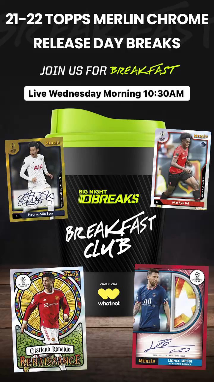 Whatnot - ā”ļøMerlin Chrome Release Day Breaksā”ļø Livestream by ... Whatnot - ā”ļøMerlin Chrome Release Day Breaksā”ļø Livestream by ...