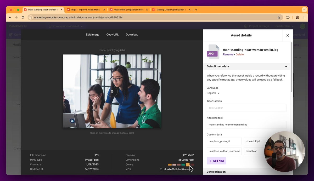 Images and Image Optimization — DatoCMS