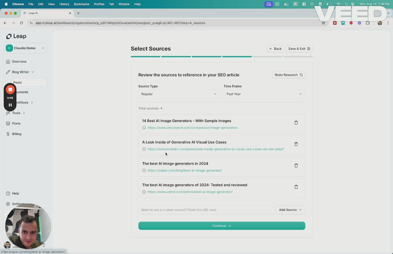 Leap Review 2025: Pricing, Features & Video Demo | Dimmo
