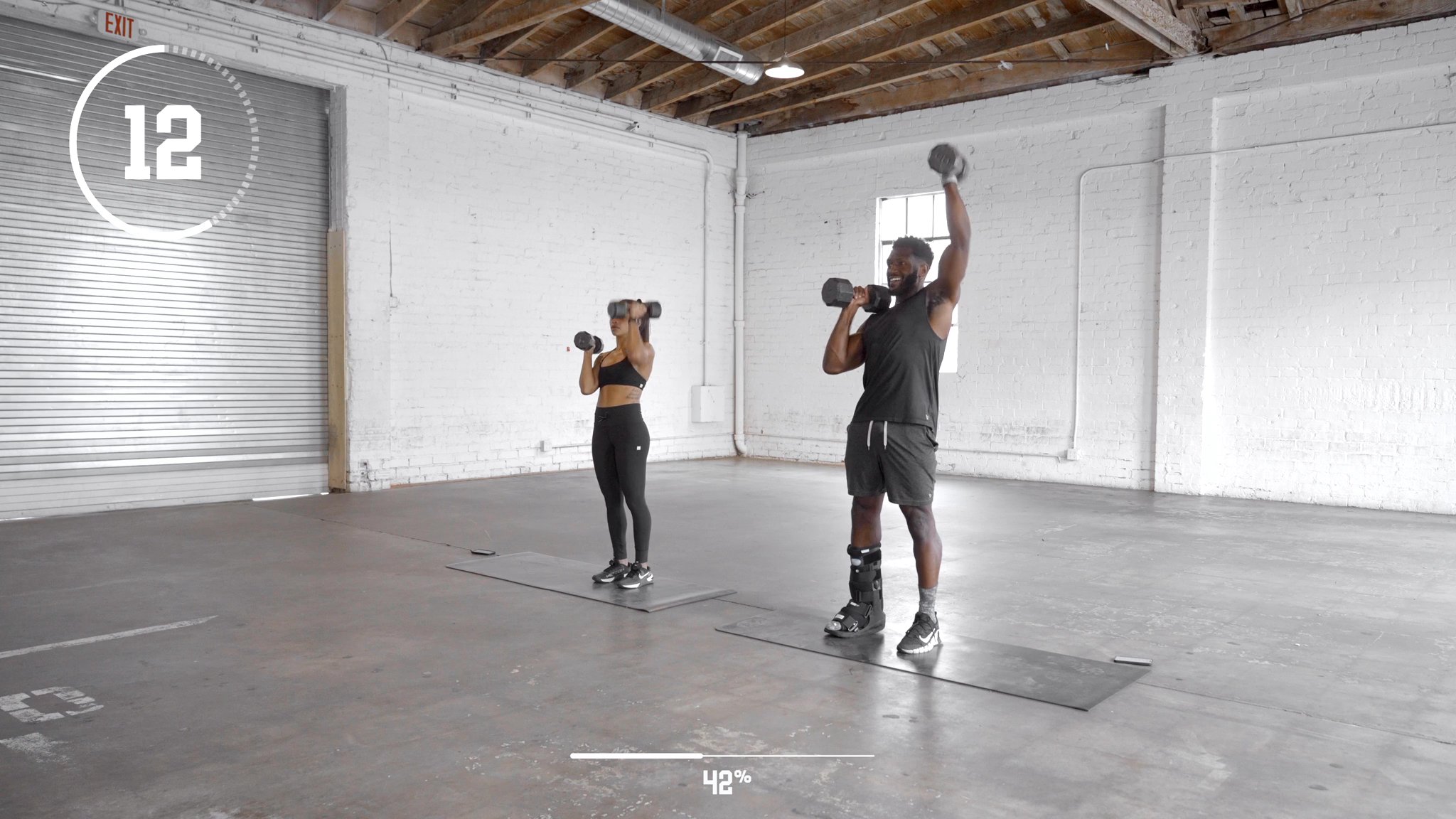 Playbook - Juice & Toya - 20 MINUTE UPPER BODY DUMBBELL TABATA WORKOUT