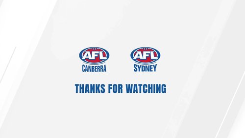 Replay: AFL Sydney vs AFL Canberra (AFL Sydney v AFL Canberra (Men's Premier Division))