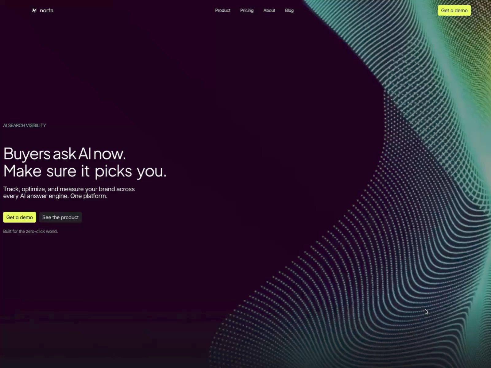 Norta: Responsive AI Website Template by Shawnee Wright — Framer ...
