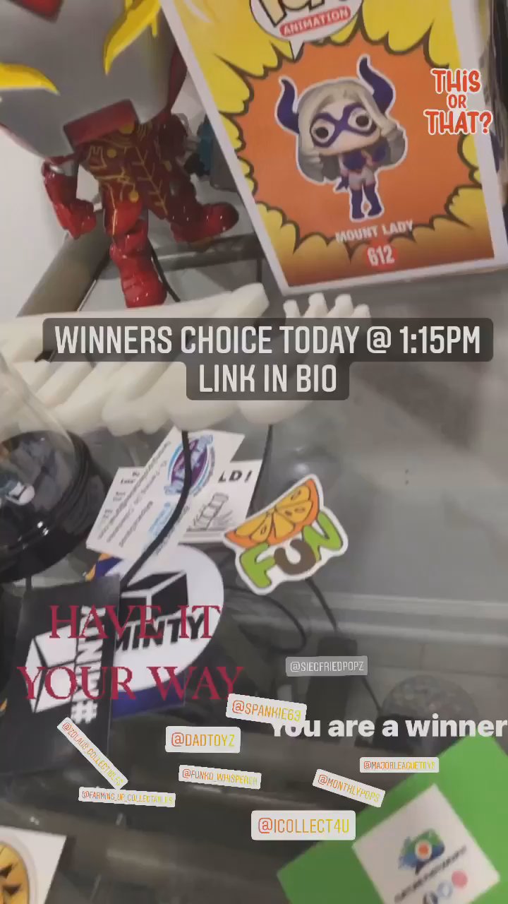 Whatnot Winners Choice W Giveaways Livestream By Freelanceandfunko