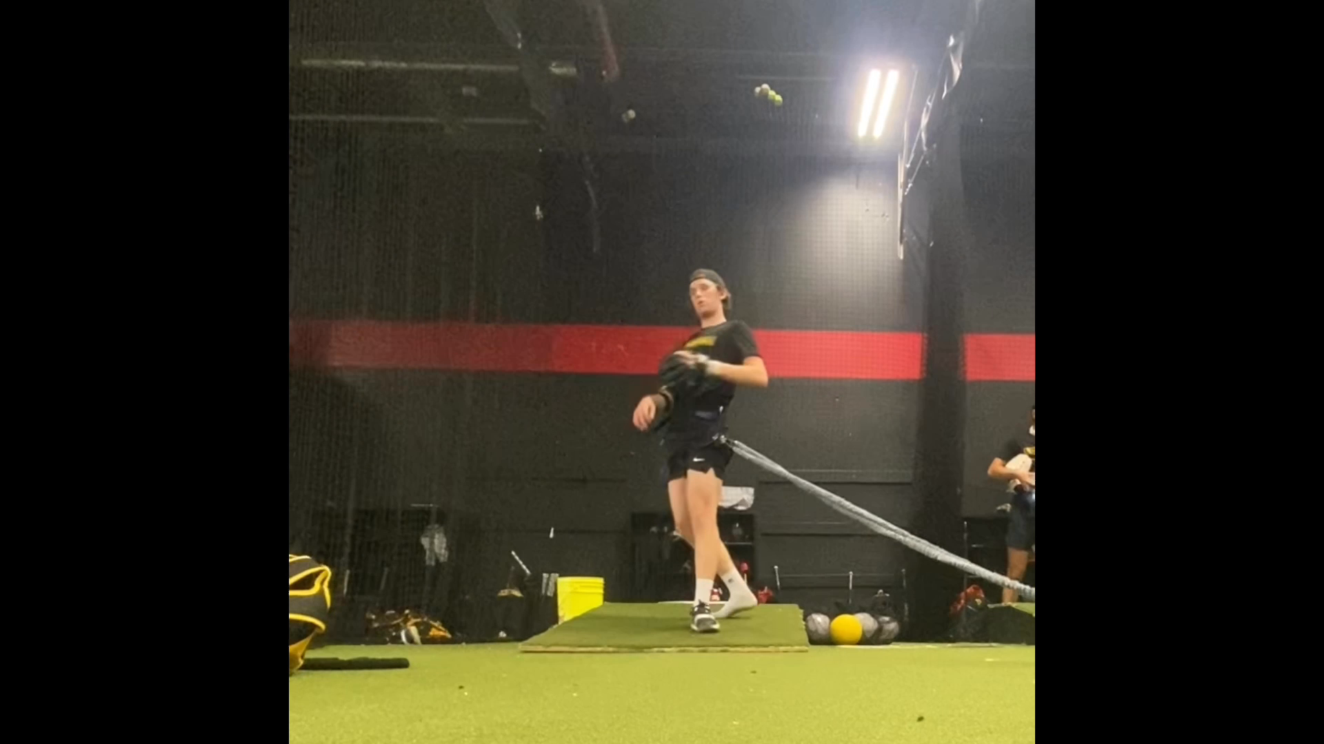 Watch "Mound work-> Peak Arm Speed 1071 RPM | Arm Slot 48-51 degrees ...